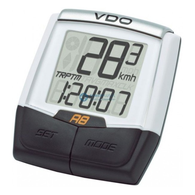 VDO A8 - Licznik przewodowy - Rowerplus.pl